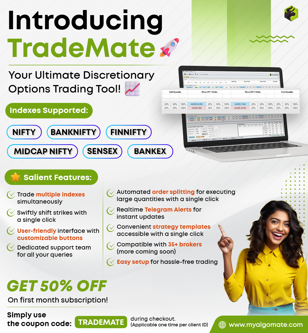 Myalgomate - Best Algo Trading Software In India